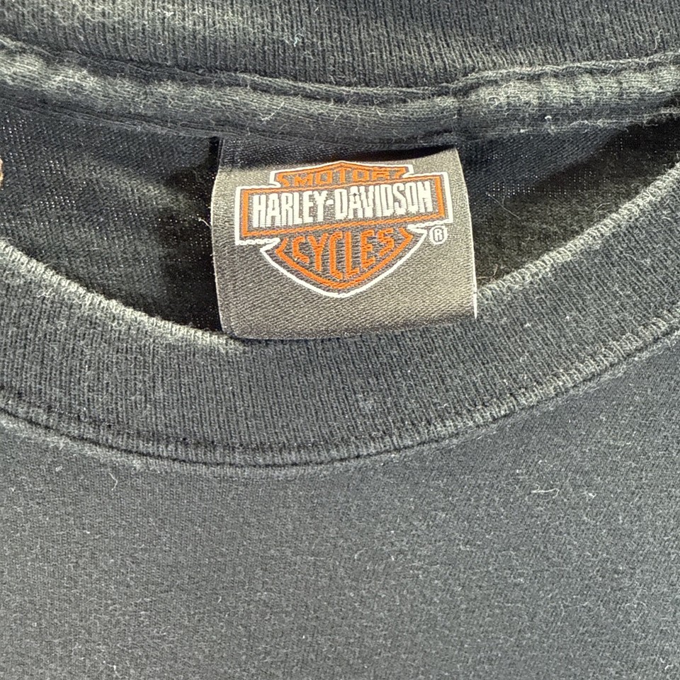 Harley Davidson Shirt Mens XLarge Black Harley Davidson Plainfield In ...