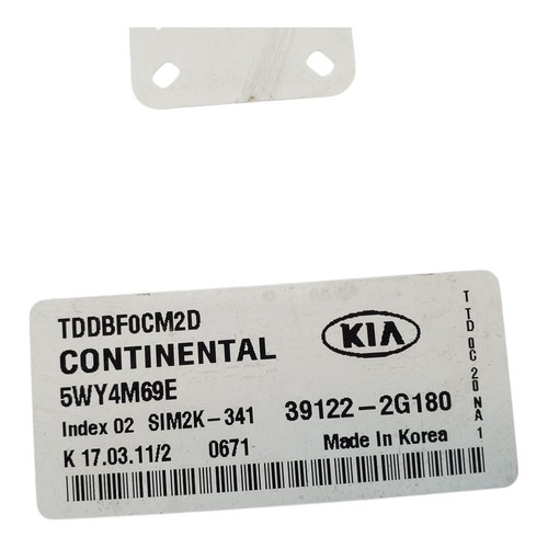 ENGINE COMPUTER KIA FORTE 2011 2012 2013 39122-2G180 PCM ECM ECU OEM | eBay