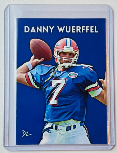Danny Wuerffel Limited Edition Artist Signed Florida Gators Trading ...