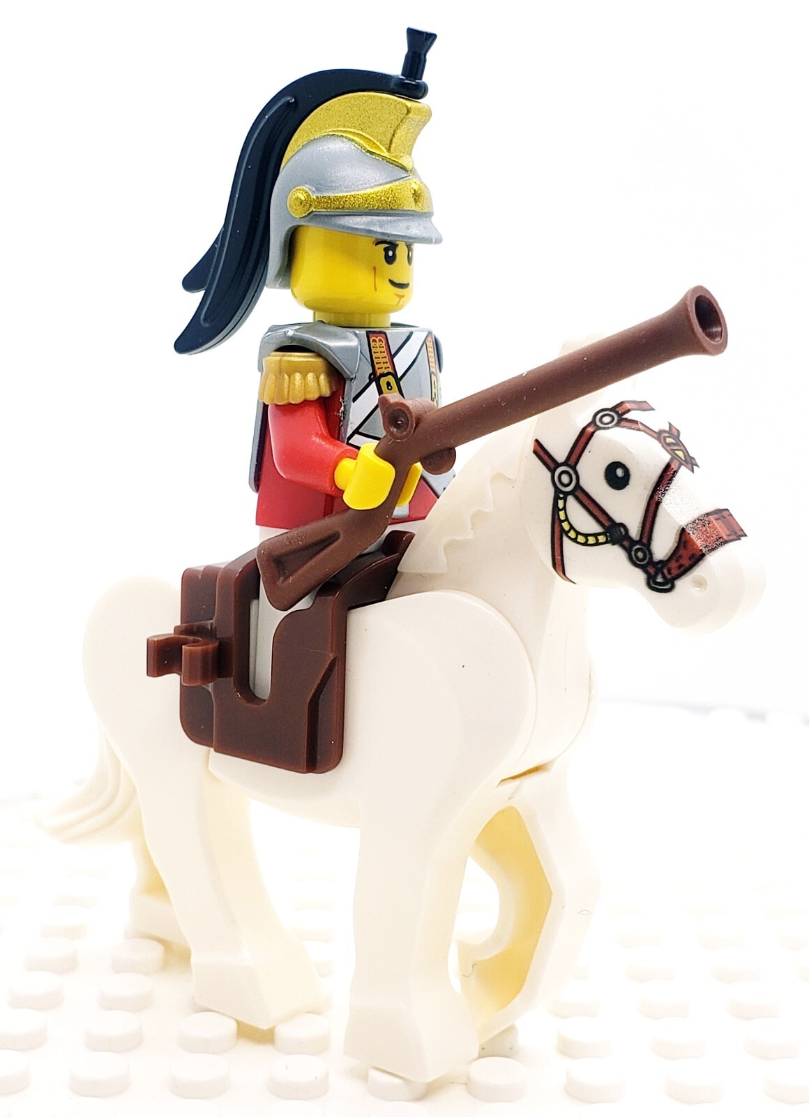 Pirates British Cavalry Soldier Napoleonic Wars made with real LEGO ...