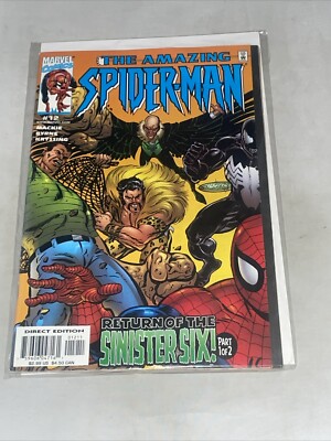 Amazing Spider-Man #12 return of Sinister Six Howard Mackie Byrne 1999 Marvel | eBay