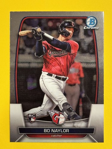 BO NAYLOR 2023 Bowman Chrome Rookie #49 Cleveland Guardians | eBay