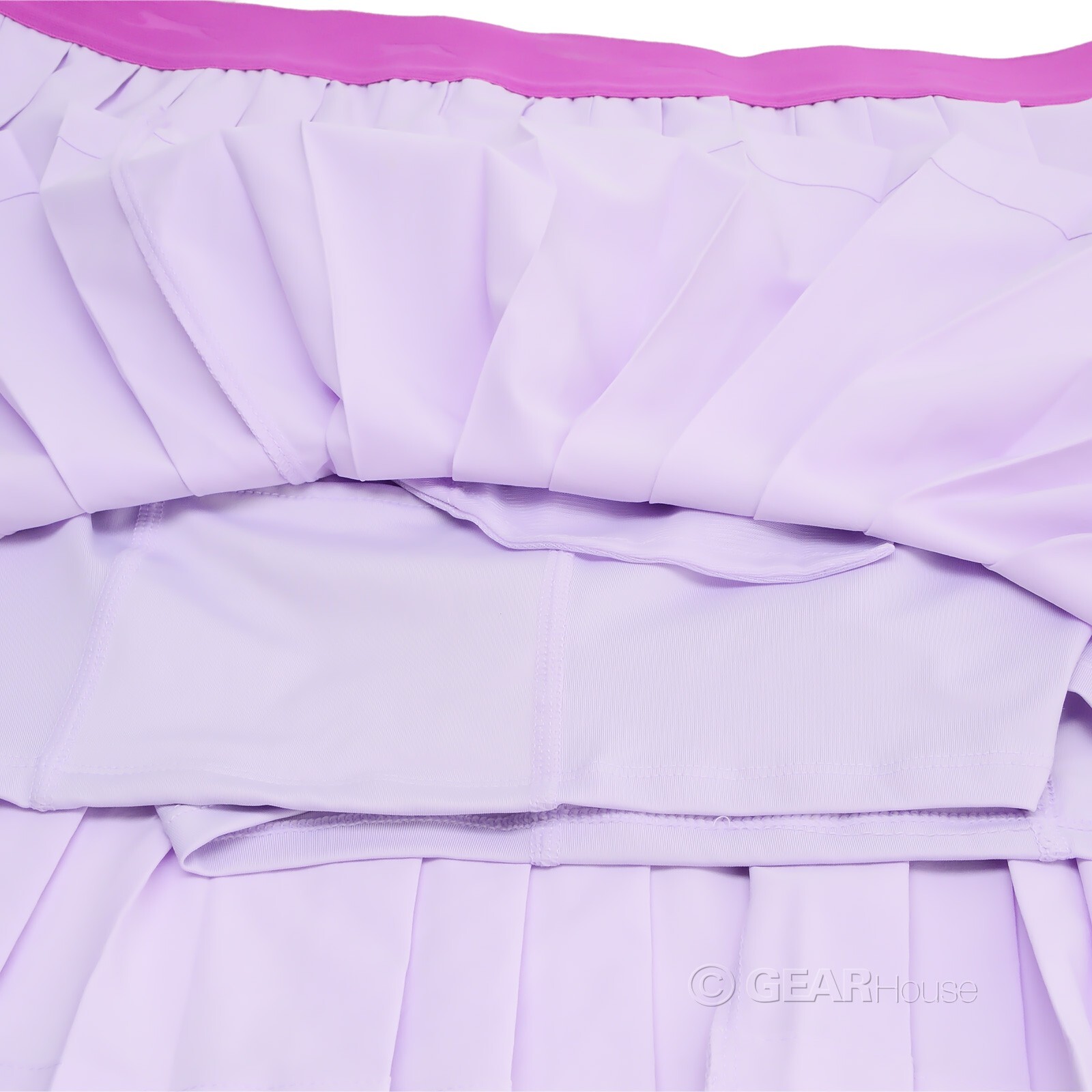 Slazenger Women's Golf Skort Purple Amethyst Pleat Skirt Hydro Dri Sz ...