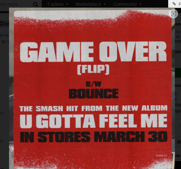 Lil' Flip - Game Over b/w Bounce Vinyl Record 12” Single | eBay