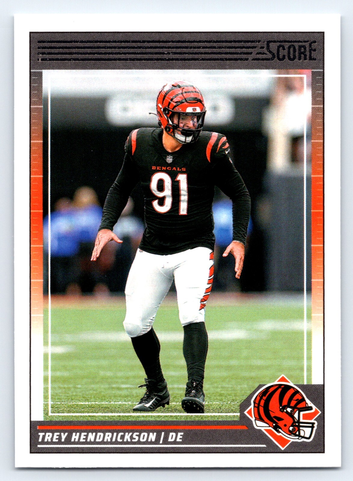 2024 Panini Score #59 Trey Hendrickson Cincinnati Bengals Football Card ...