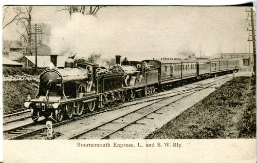 UK Bournemouth Express London and South West Railway Wrench pre WWI ...