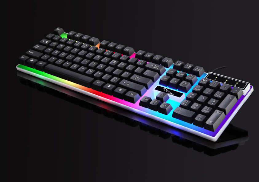 Wired luminous USB colorful backlight computer general mechanical ...