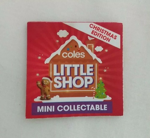 COLES Little Shop Christmas Mini Collectables Leaflet / Checklist ...