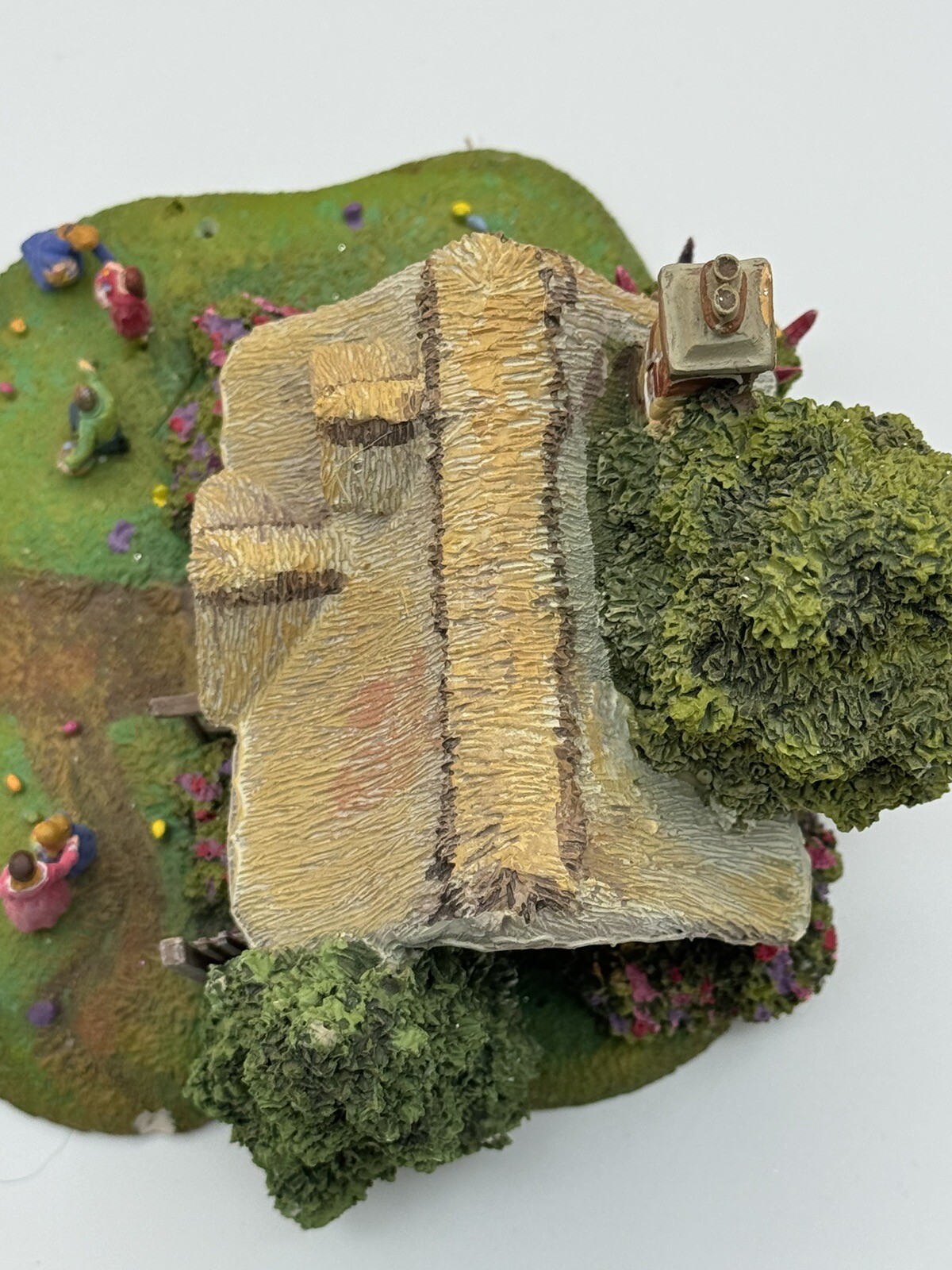 Thomas Kinkade Cottage Spring Time Egg Hunt Teleflora-Gift CERAMIC ...