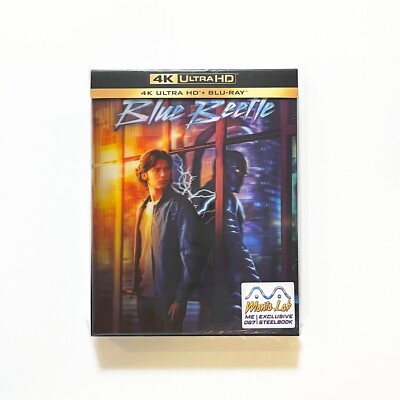 Blue Beetle Steelbook [4K UHD+2D] Double Lenticular B Manta Lab | eBay