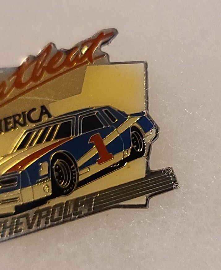 Chevrolet The Heartbeat Of America Enamel Racing Nascar Hat Lapel ...