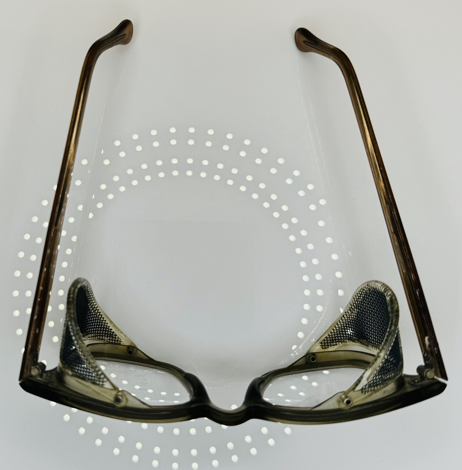 American Optical Safety Glasses Wire Mesh Shield Flex… - Gem