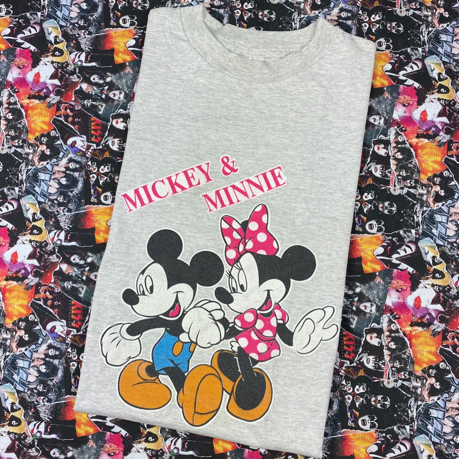 Vintage Late 90’s Mickey & Minnie Mouse Graphic T-Shi… - Gem