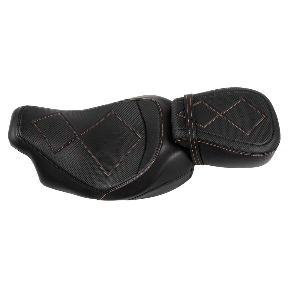 LOW-PROFILE DRIVER & PASSENGER SEAT FIT FOR HARLEY TOURING 2009-2023 | eBay