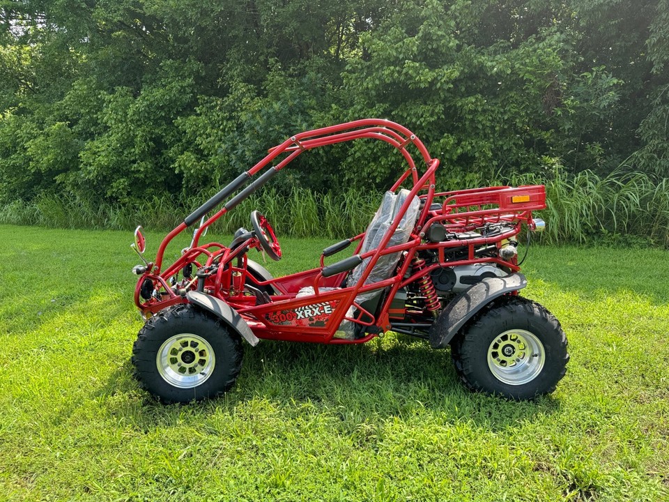 Trailmaster 300E XRX Adult Full Sized Go Kart EFI 300cc 17HP Alloy ...