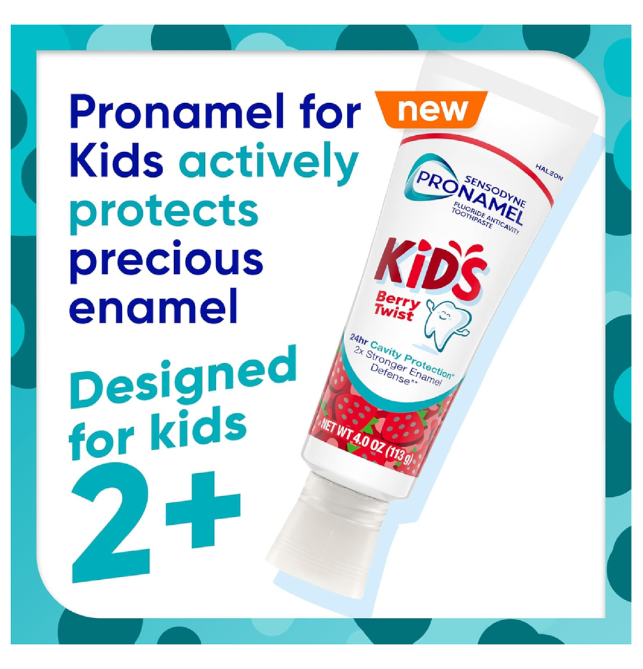 Sensodyne Pronamel Kids Toothpaste Fluoride Anticavity Toothpaste | eBay