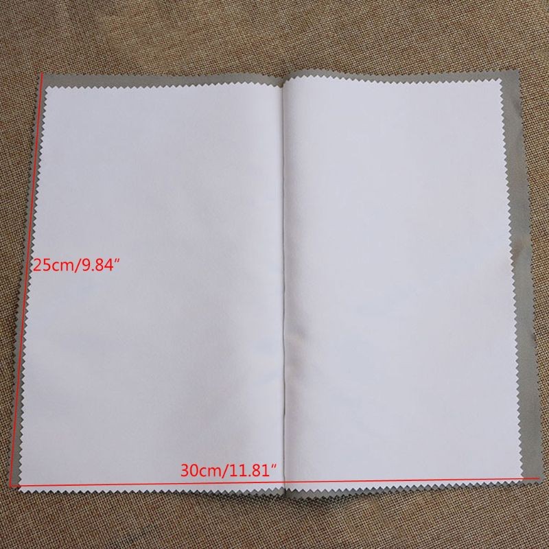 Silver Polishing Cloth for Silver Gold Metal Jewelry Cleaner Soft ...