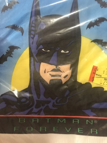 1995 Batman Forever DC Comics Unique 16 Birthday Party Lunch Napkins ...