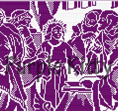 Boy Jesus Filet Crochet Pattern | Vintage Mail Order 7003 | eBay