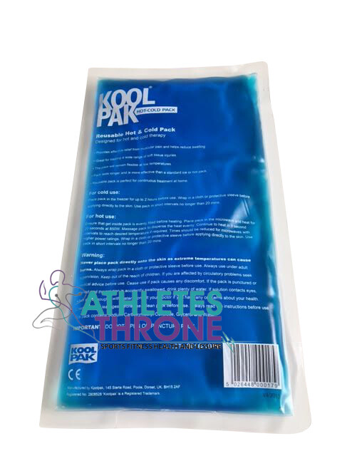 Koolpak Reusable Hot/Cold Sports Ice Gel Pack First Aid Sprains Pain ...