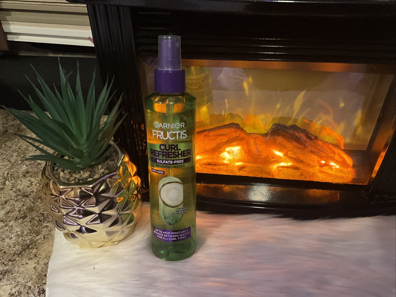 Garnier Fructis Curl Refresher Reviving Sulfate Free Water Spray 8.5 Oz ...