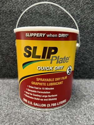 Slip Plate No. 3 Quick Dry Sprayable Graphite Dry Film Lubricant SLIP3 ...
