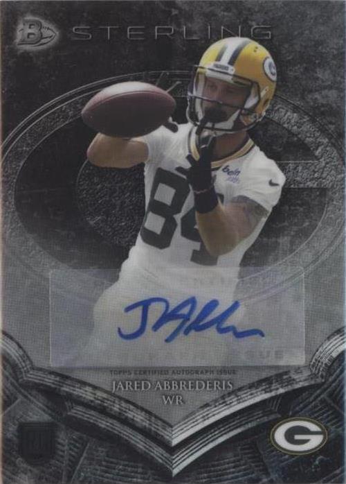 2014 Bowman Sterling - Autographs Jared Abbrederis #BSA-JAB (AU, RC ...