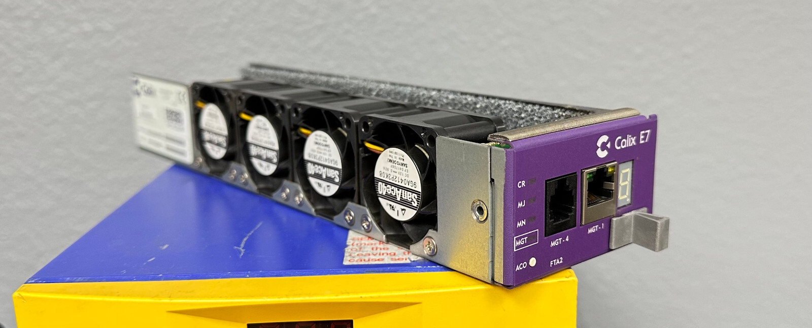 Calix E7-2 Fta2 Front Removable Fan Tray 100-03590 Rev 10 Bvc1ac3laa ...