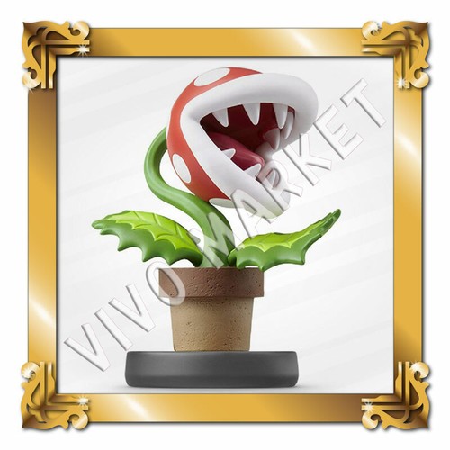 Nintendo amiibo PIRANHA PLANT Pakkun Flower Super Smash Bros JAPAN OFFICIAL | eBay