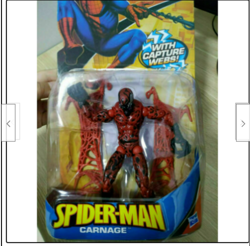 Marvel Spider-Man Carnage With Capture Webs 6" Action Figure New in Box ...