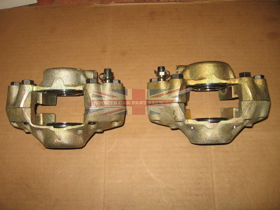 Pair New Type 14 Brake Calipers for Austin Healey 100-6 and 3000 to (c ...