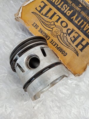 HEPOLITE pistons x4 anglia 5cwt van 1940-54 .933cc + .030 rsw12503 n.o ...