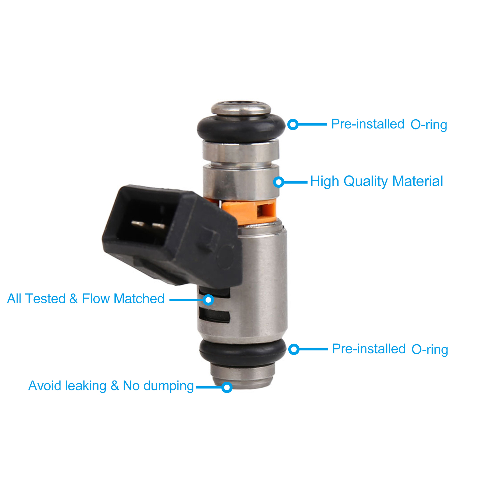 IWP160 Fuel Injector for Fiat Punto 2007-2009 2013 for Fiat 500 2009 ...