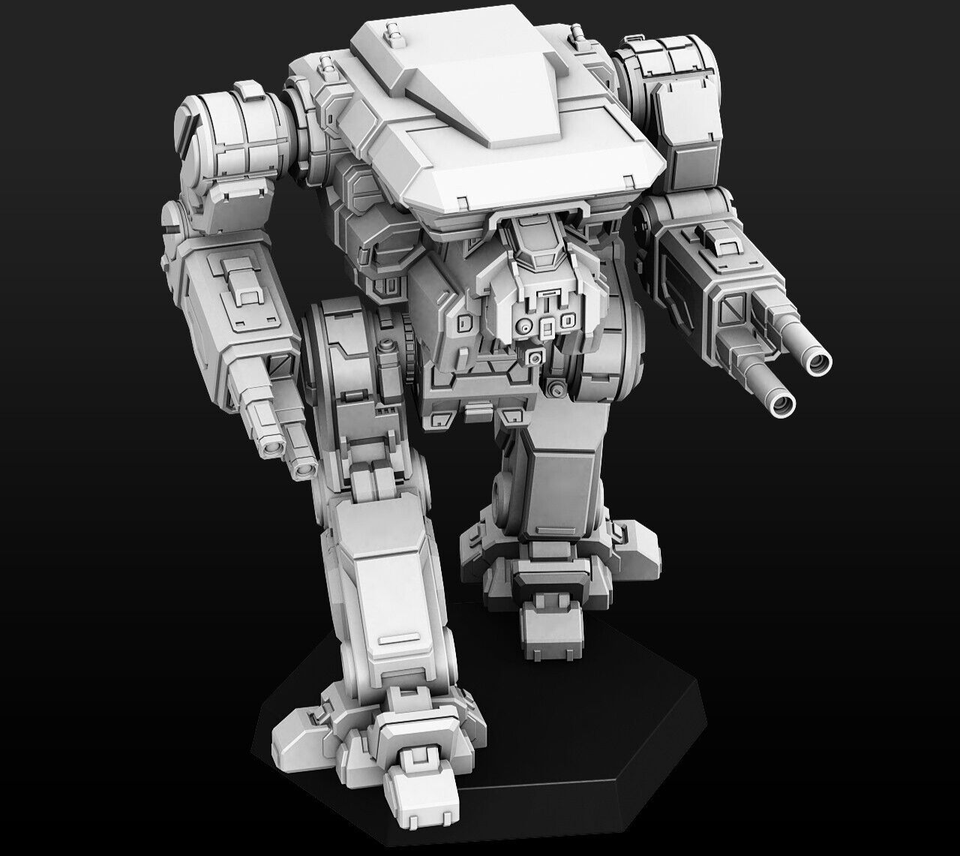 WHK Warhawk aka "Masakari" Alt Mech For Battletech Miniatures PMW | eBay