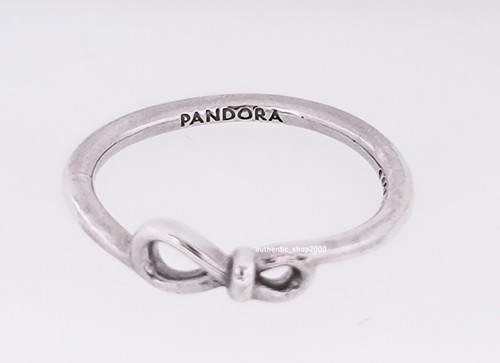 NEW 100% Authentic PANDORA 925 Silver Infinity Symbol Knot Ring ...