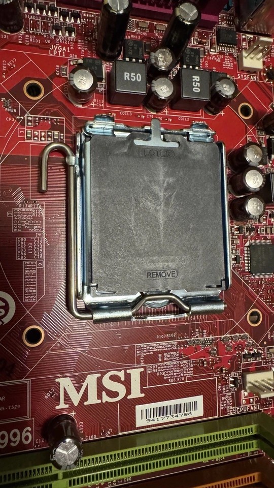 MSI G31M3-L V2 MS-7529 Socket 775 Intel G31 mATX Motherboard Legacy ...