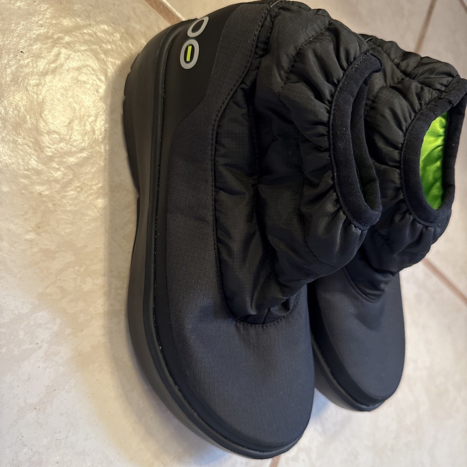 OOFOS - OOMG - Womens Low Boots - Pewter (Item# 6170) - US: 7.5 | eBay