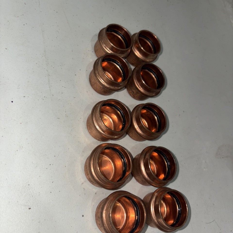 (Lot of 83) Nibco 1” Propress Fittings Adapters Valves Couplings 90’s ...