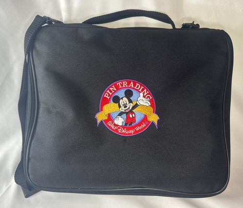 Walt Disney World Pin Trading Storage Bag Case Binder Large 14” X 12 ...