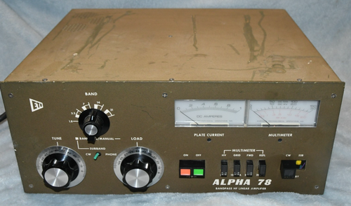 ETO Alpha 78 Linear Amplifier Works- See Narrative | eBay