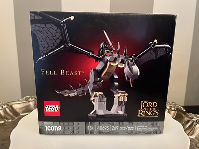 LEGO The Lord of the Rings: Fell Beast Set 40693 Limited Edition GWP ...