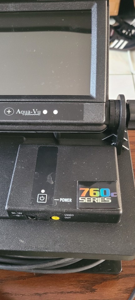 Aqua-Vu AV 760c HD Color Underwater CCD Fish Camera with 7" LCD Display ...