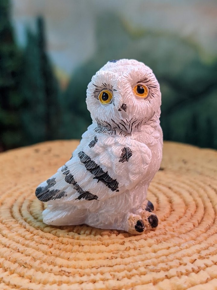 Mini Owls set of 4 assorted LS MO100 Miniature Fairy Garden | eBay