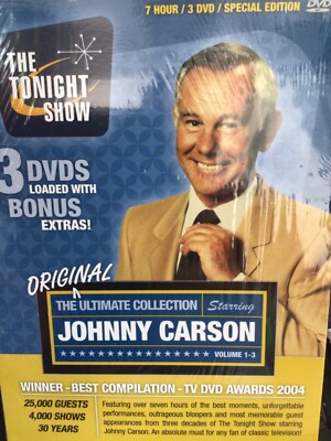 THE TONIGHT SHOW - The Ultimate Collection - Johnny Carson - DVD ...