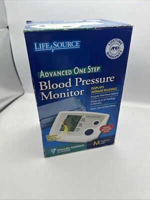 LifeSource UA-767PV Upper Arm Digital Blood Pressure Testing Device ...