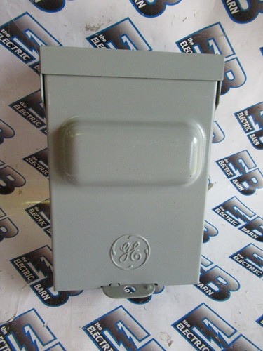 GE TFN60R, 60 Amp, 240 Volt, 1P, NEMA 3R, pull out AC Disconnect NEW-S ...