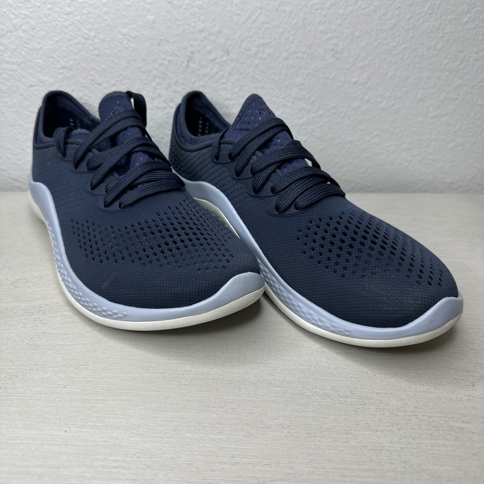 Crocs Literide 360 Pacer Navy Blue/ Grey 206715-4TA Size Men's 8 | eBay