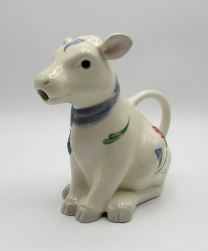 POPPIES BARNYARD BY LENOX COW CREAMER EUC | eBay