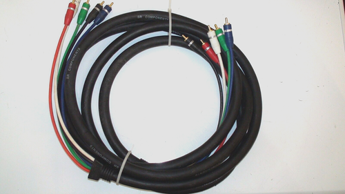COMPONENT CABLES SR Components 12' ft HI-END RCA Coaxial RGB A/V heavy ...