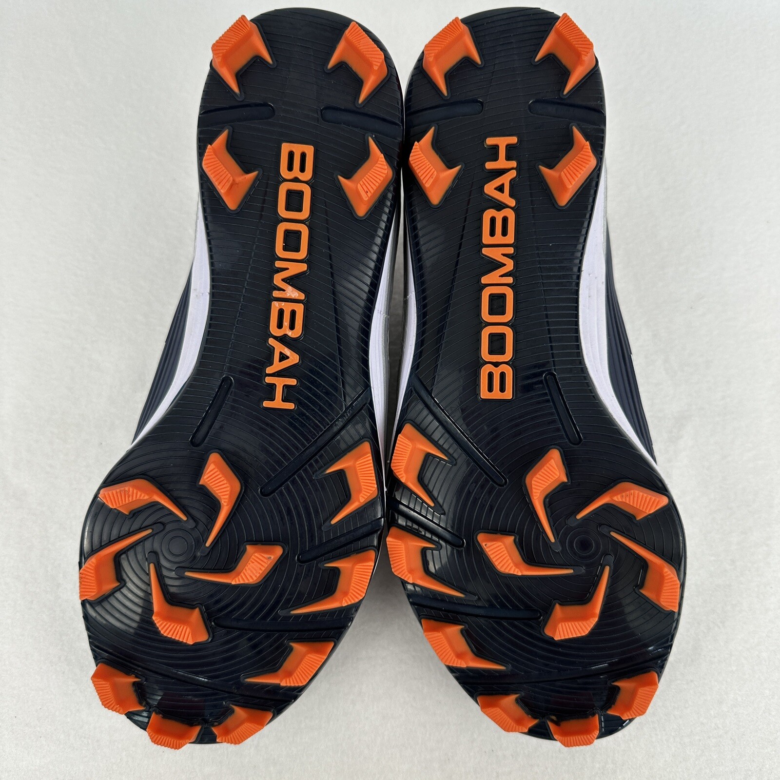 Boombah Focus DPS Faded Molded Cleats Women's Size 7.5 Navy Blue Orange ...